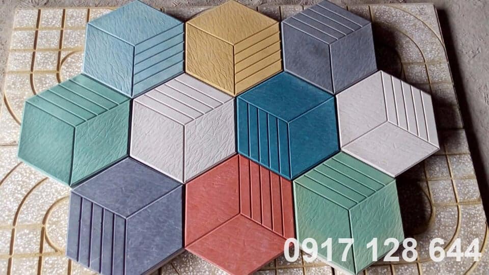 Gạch lục giác lát vỉa hè GIÁ RẺ chất lượng cao - Gạch Thiên Hà